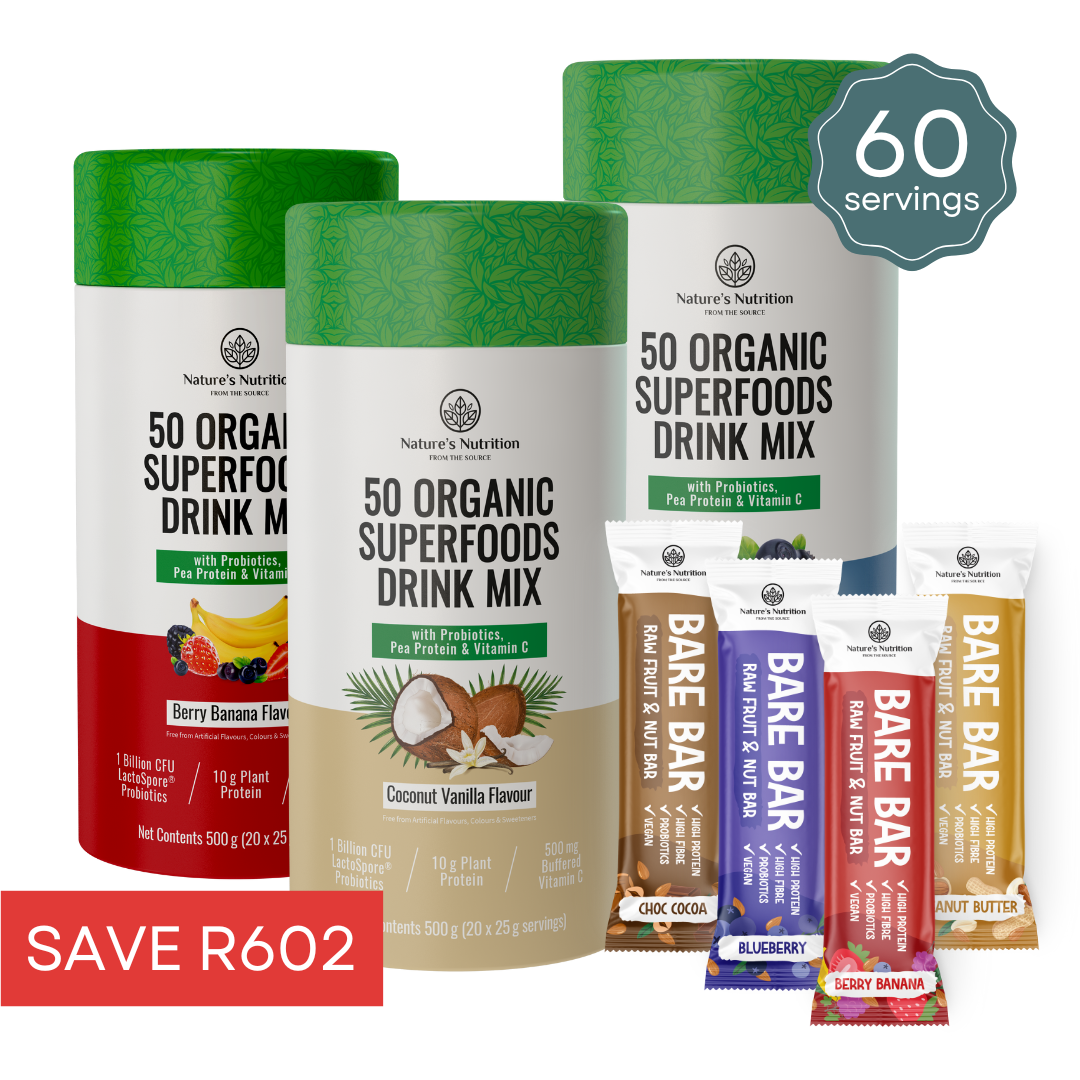 3 x Superfoods + 4 x Bare Bars – well i am store