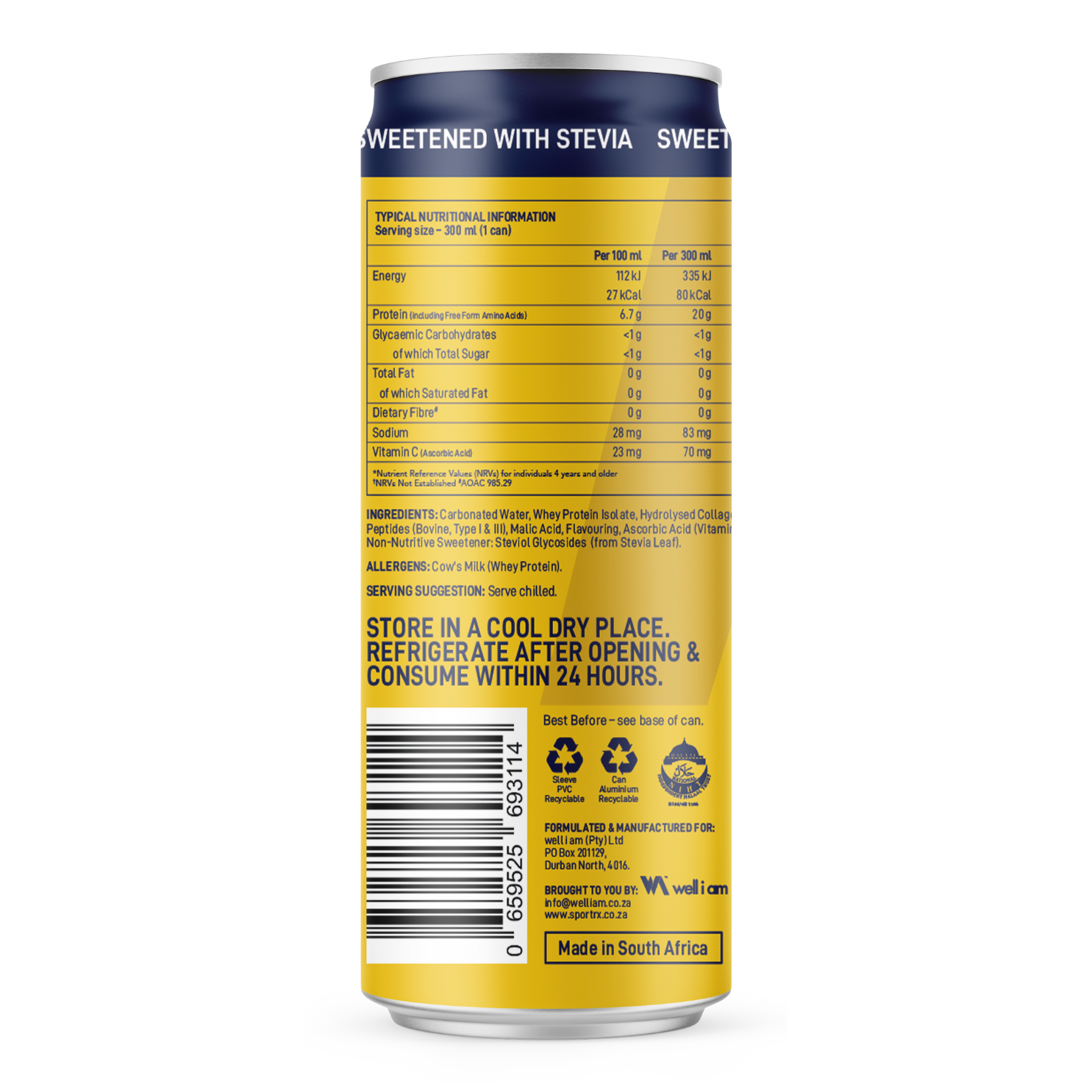 SPORT Rx | Protein Ready-to-Drink | Dragon Fruit (with Stevia) – well i ...