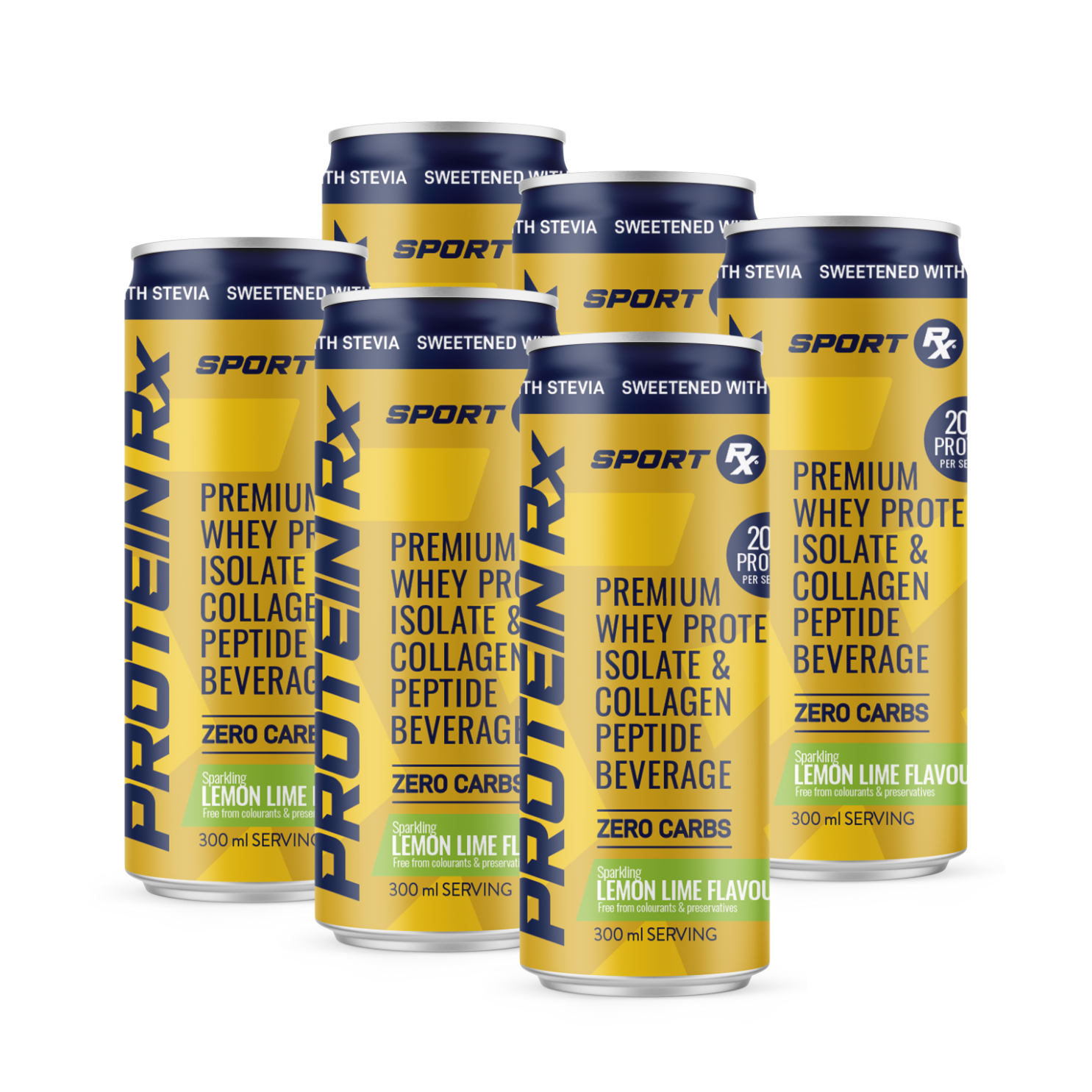 SPORT Rx | Protein Ready-to-Drink 6-Pack | Lemon Lime (with Stevia ...